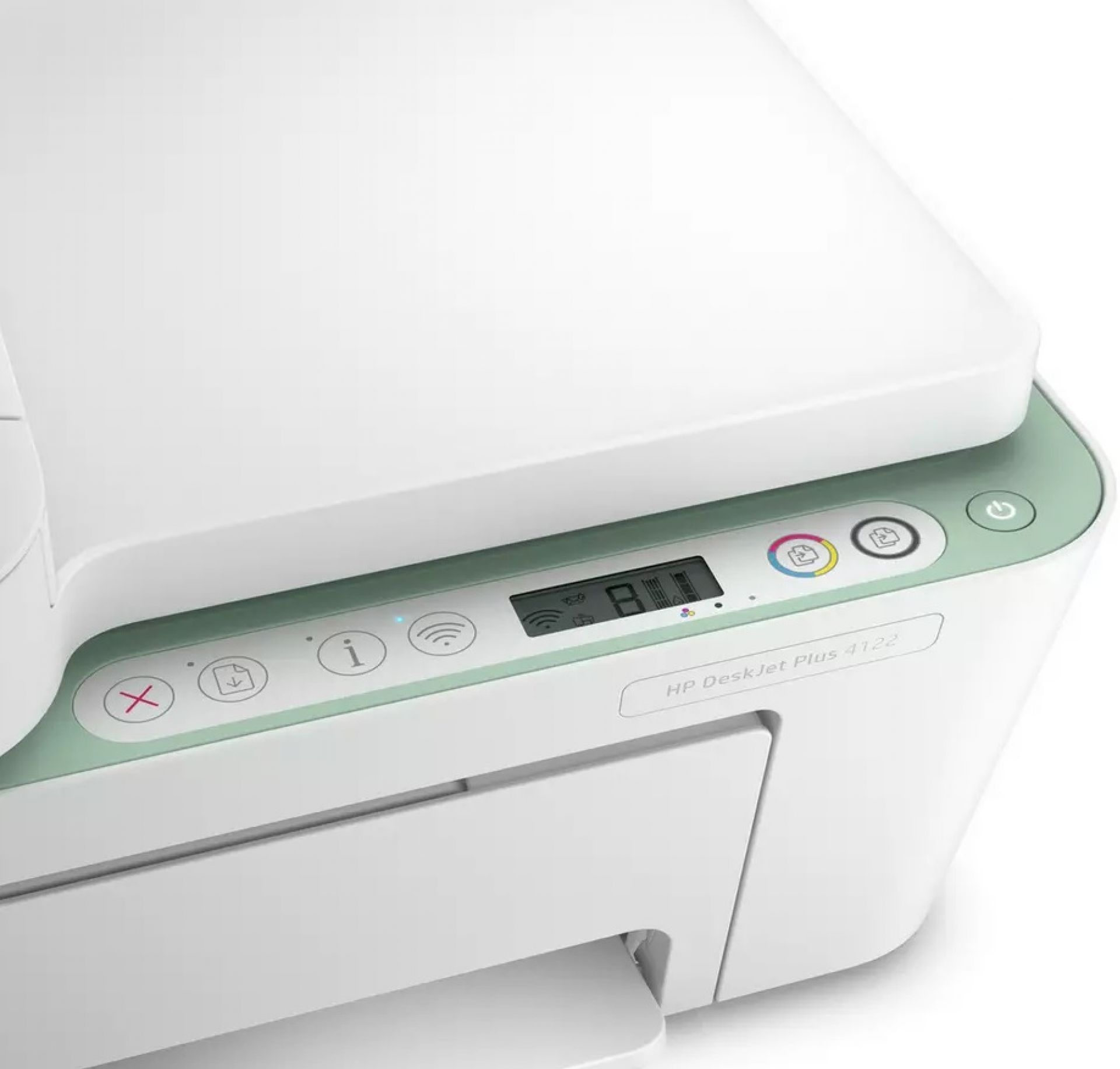Drukarka bezprzewodowa HP DeskJet Plus 4122 3W1 - - Komputery ...