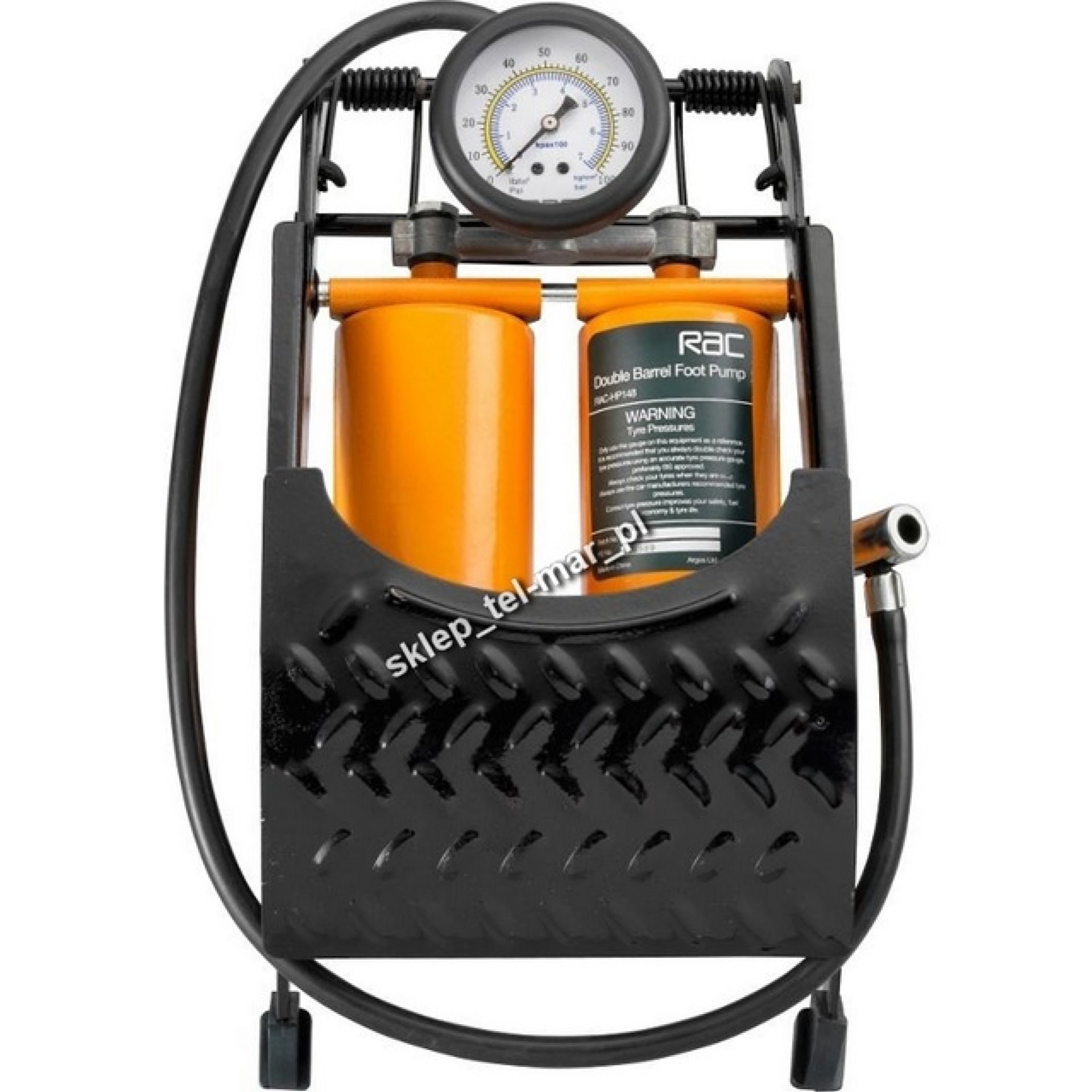 POMPKA SAMOCHODOWA ROWEROWA DWUTŁOKOWA RAC PRO6092 - - Pompki do ...