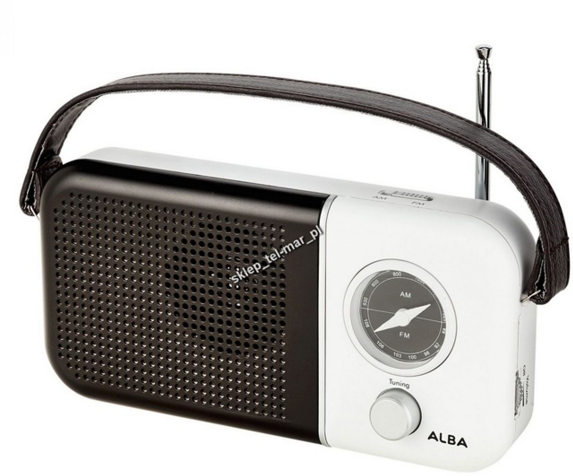 RADIO PRZENOŚNE ALBA AM FM FIRMOWE PRO 8327 G1/G2 - - RTV - Sklep